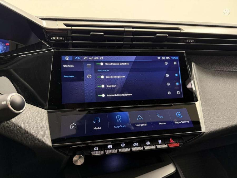 Pelēks Peugeot 408 2023 Viļņa, ar dzinēja tilpumu 1.20 L un nobraukumu 81 tūkst. km par 21490 €, foto 22 vietnē AUTOMOTO.COM.LV