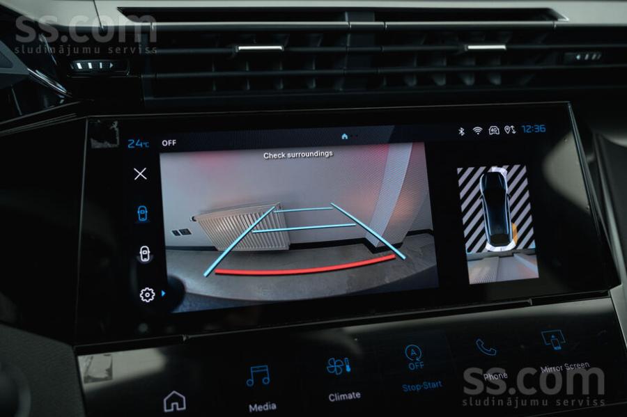 Pelēks Peugeot 408 2023 Rīga, ar dzinēja tilpumu 1.20 L un nobraukumu 54 tūkst. km par 21990 €, foto 9 vietnē AUTOMOTO.COM.LV