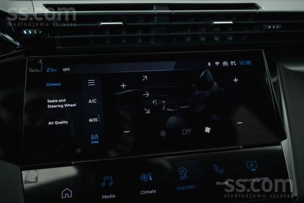 Pelēks Peugeot 408 2023 Rīga, ar dzinēja tilpumu 1.20 L un nobraukumu 54 tūkst. km par 21990 €, foto 9 vietnē AUTOMOTO.COM.LV