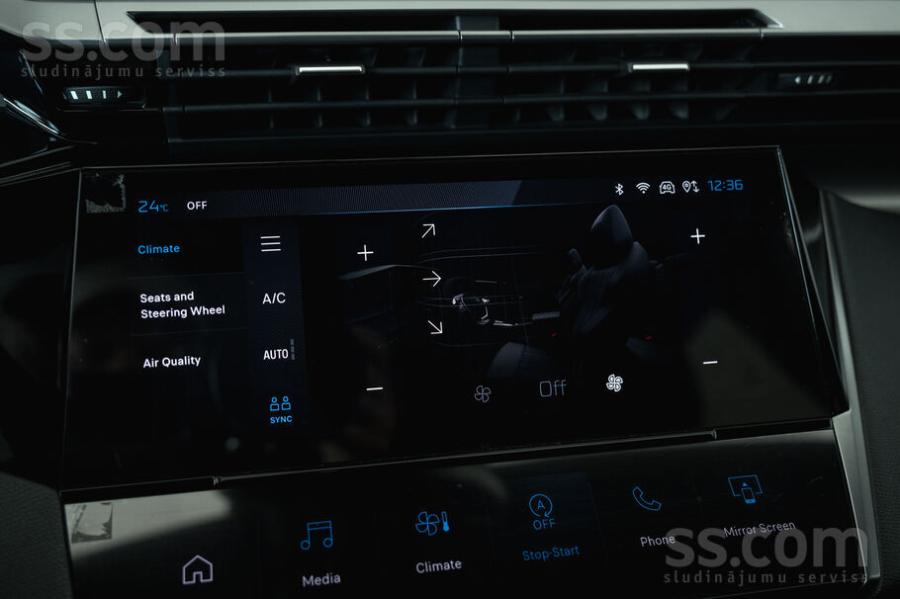 Pelēks Peugeot 408 2023 Rīga, ar dzinēja tilpumu 1.20 L un nobraukumu 54 tūkst. km par 21990 €, foto 10 vietnē AUTOMOTO.COM.LV