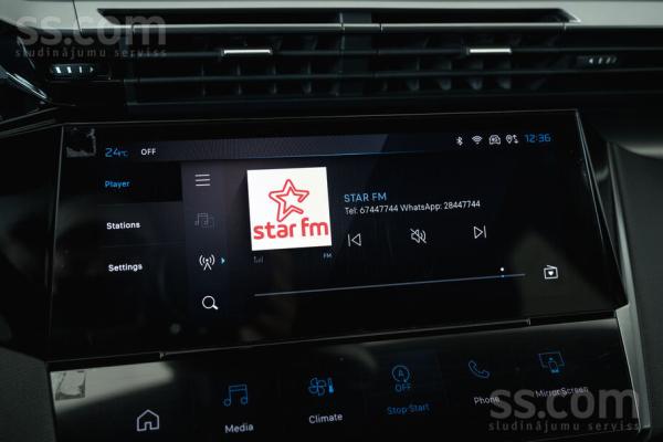 Pelēks Peugeot 408 2023 Rīga, ar dzinēja tilpumu 1.20 L un nobraukumu 54 tūkst. km par 21990 €, foto 10 vietnē AUTOMOTO.COM.LV