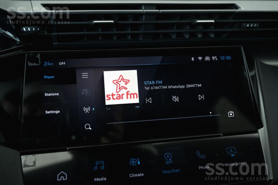 Pelēks Peugeot 408 2023 Rīga, ar dzinēja tilpumu 1.20 L un nobraukumu 54 tūkst. km par 21990 €, foto 11 vietnē AUTOMOTO.COM.LV