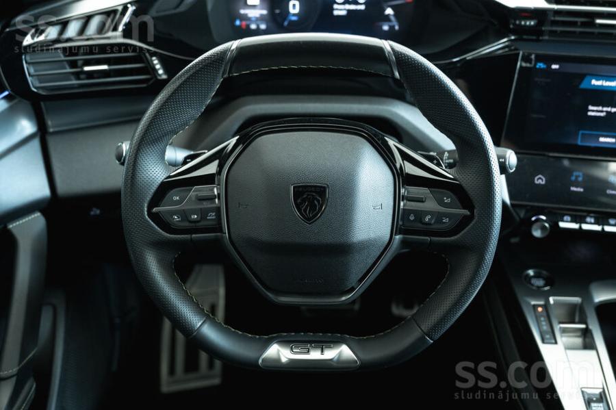 Pelēks Peugeot 408 2023 Rīga, ar dzinēja tilpumu 1.20 L un nobraukumu 54 tūkst. km par 21990 €, foto 12 vietnē AUTOMOTO.COM.LV