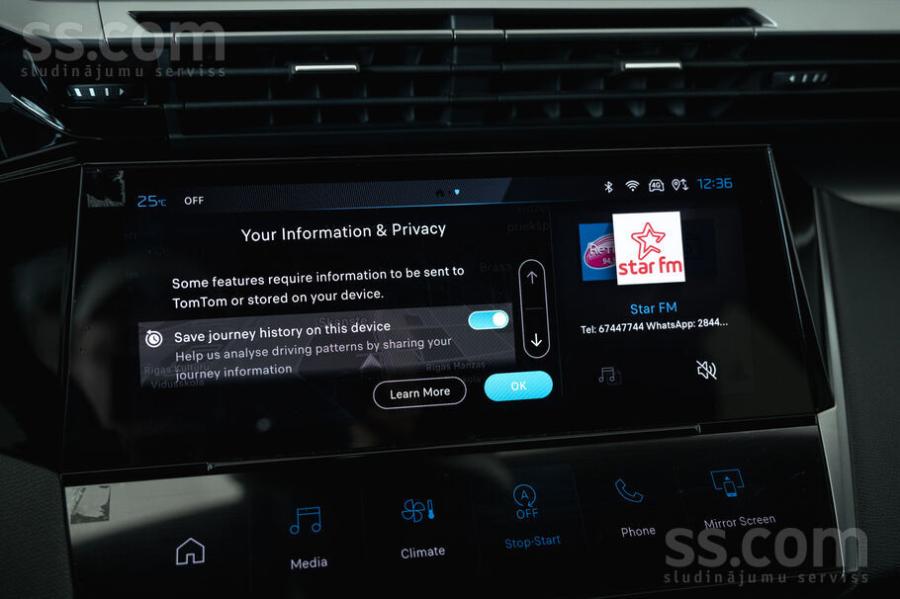 Pelēks Peugeot 408 2023 Rīga, ar dzinēja tilpumu 1.20 L un nobraukumu 54 tūkst. km par 21990 €, foto 18 vietnē AUTOMOTO.COM.LV
