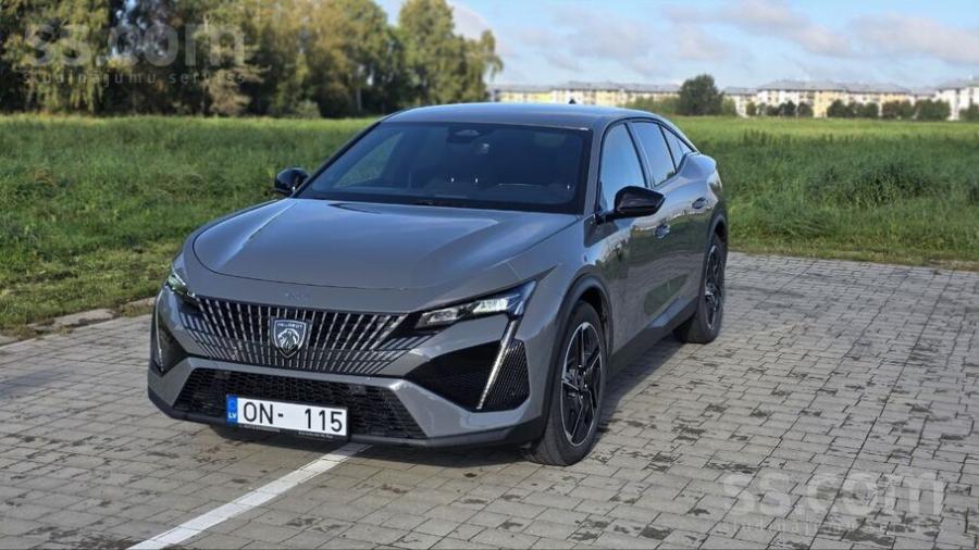 Pelēks Peugeot 408 2024 Rīga, ar dzinēja tilpumu 1.20 L un nobraukumu 39 tūkst. km par 27500 €, foto 1 vietnē AUTOMOTO.COM.LV