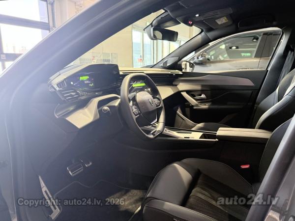 Grey Peugeot 408 2026 in Tallinn, with an engine capacity of 1.20 L and mileage of 8 thousand km for 33900 €, photo 8 on AUTOMOTO.COM.LV