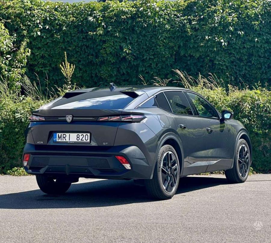 Pelēks Peugeot 408 2023 Viļņa, ar dzinēja tilpumu 1.20 L un nobraukumu 72 tūkst. km par 24500 €, foto 11 vietnē AUTOMOTO.COM.LV