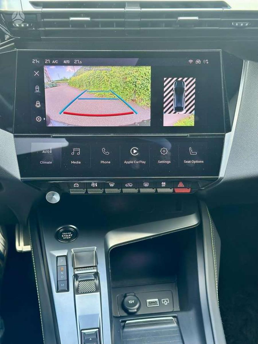 Pelēks Peugeot 408 2023 Viļņa, ar dzinēja tilpumu 1.20 L un nobraukumu 72 tūkst. km par 24500 €, foto 14 vietnē AUTOMOTO.COM.LV