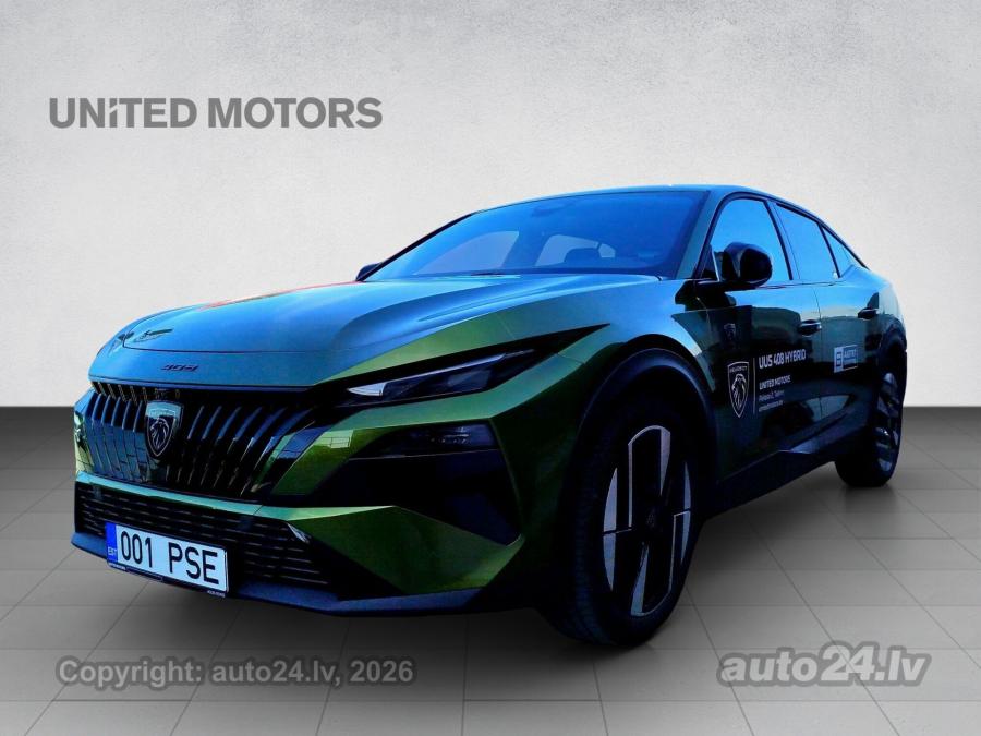 Peugeot 408 2026 Tallina, ar dzinēja tilpumu 0.00 L un nobraukumu 7 tūkst. km par 33990 €, foto 1 vietnē AUTOMOTO.COM.LV