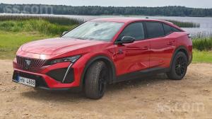 Sarkans Peugeot 408 2023 Ogre, ar dzinēja tilpumu 1.20 L un nobraukumu 85 tūkst. km par 24500 €, foto 14 vietnē AUTOMOTO.COM.LV