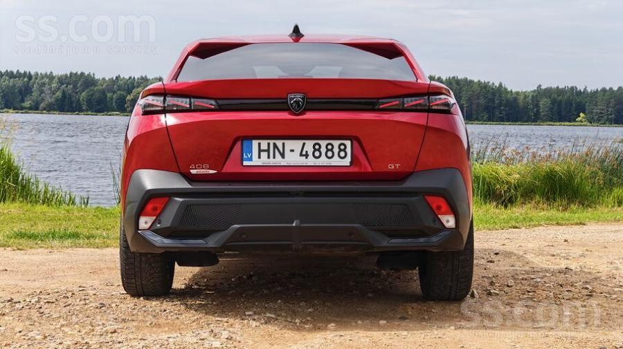 Sarkans Peugeot 408 2023 Ogre, ar dzinēja tilpumu 1.20 L un nobraukumu 85 tūkst. km par 24500 €, foto 16 vietnē AUTOMOTO.COM.LV
