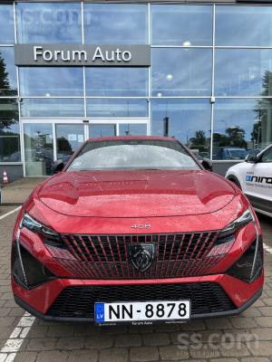 Sarkans Peugeot 408 2023 Rīga, ar dzinēja tilpumu 1.60 L un nobraukumu 22 tūkst. km par 34900 €, foto 3 vietnē AUTOMOTO.COM.LV