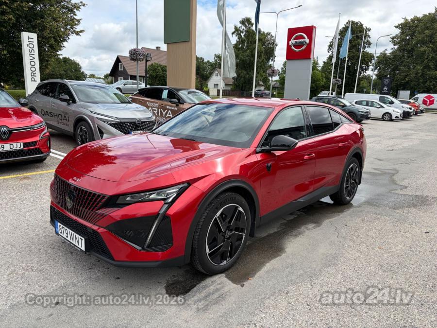 Red Peugeot 408 2023 in Rakvere, with an engine capacity of 1.20 L and mileage of 41 thousand km for 24990 €, photo 7 on AUTOMOTO.COM.LV