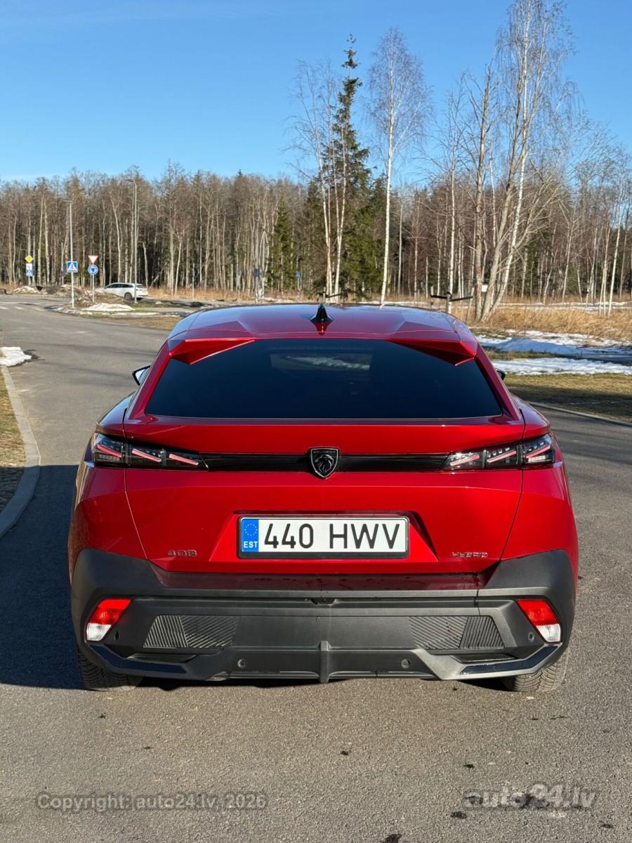 Sarkans Peugeot 408 2024 Tallina, ar dzinēja tilpumu 1.60 L un nobraukumu 50 tūkst. km par 29990 €, foto 5 vietnē AUTOMOTO.COM.LV