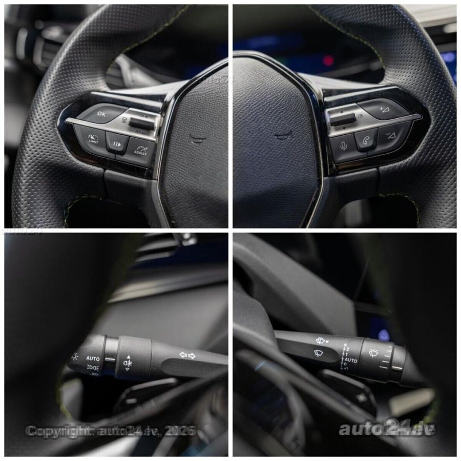 White Peugeot 408 2023 in Johvi, with an engine capacity of 1.20 L and mileage of 38 thousand km for 25000 €, photo 26 on AUTOMOTO.COM.LV