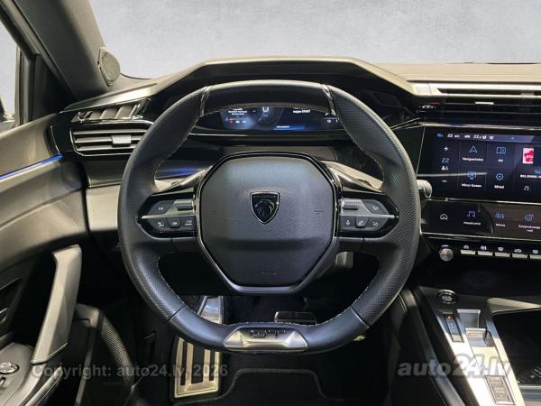 White Peugeot 408 2023 in Tallinn, with an engine capacity of 1.20 L and mileage of 60 thousand km for 24900 €, photo 11 on AUTOMOTO.COM.LV