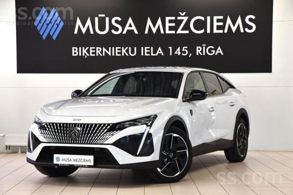 Balts Peugeot 408 2023 Rīga, ar dzinēja tilpumu 1.20 L un nobraukumu 45 tūkst. km par 23990 €, foto 1 vietnē AUTOMOTO.COM.LV