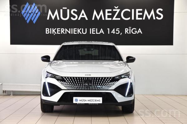 Balts Peugeot 408 2023 Rīga, ar dzinēja tilpumu 1.20 L un nobraukumu 45 tūkst. km par 23990 €, foto 2 vietnē AUTOMOTO.COM.LV