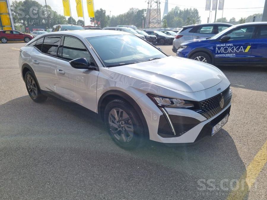 Balts Peugeot 408 2025 Rīga, ar dzinēja tilpumu 1.20 L un nobraukumu 33 tūkst. km par 25500 €, foto 4 vietnē AUTOMOTO.COM.LV