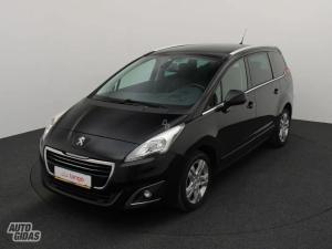 Black Peugeot 5008 2015 in Vilnius, with an engine capacity of 2.00 L and mileage of 194 thousand km for 8199 €, photo  on AUTOMOTO.COM.LV