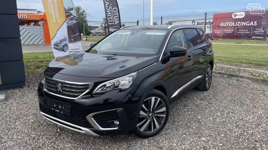 Black Peugeot 5008 2017 in Marijampole, with an engine capacity of 1.60 L and mileage of 243 thousand km for 11600 €, photo 10 on AUTOMOTO.COM.LV