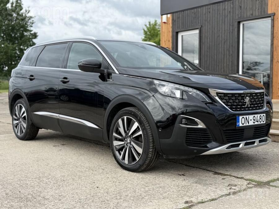 Melns Peugeot 5008 2017 Rīga, ar dzinēja tilpumu 1.60 L un nobraukumu 234 tūkst. km par 14300 €, foto 1 vietnē AUTOMOTO.COM.LV