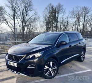 Черный Пежо 5008 2017 в Рига, объемом двигателя 1.60 л и пробегом 221 тыс. км за 12800 €, фото  на AUTOMOTO.COM.LV