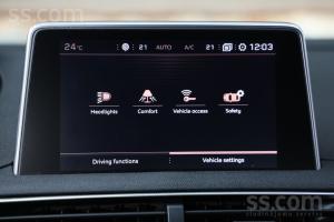 Black Peugeot 5008 2017 in Tukums, with an engine capacity of 2.00 L and mileage of 242 thousand km for 15900 €, photo 22 on AUTOMOTO.COM.LV