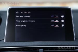 Black Peugeot 5008 2017 in Tukums, with an engine capacity of 2.00 L and mileage of 242 thousand km for 15900 €, photo 23 on AUTOMOTO.COM.LV