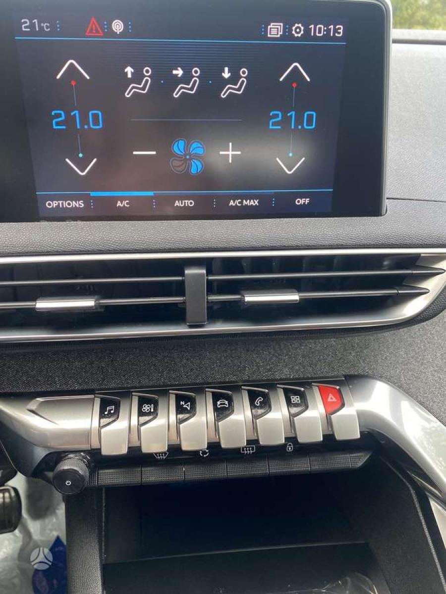 Melns Peugeot 5008 2017 Tauragė, ar dzinēja tilpumu 1.20 L un nobraukumu 87 tūkst. km par 9499 €, foto 12 vietnē AUTOMOTO.COM.LV
