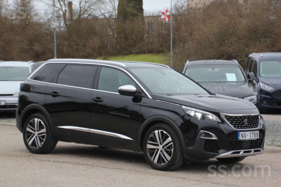 Melns Peugeot 5008 2018 Tukums, ar dzinēja tilpumu 2.00 L un nobraukumu 165 tūkst. km par 15850 €, foto 3 vietnē AUTOMOTO.COM.LV