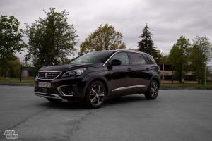 Black Peugeot 5008 2018 in Panevezys, with an engine capacity of 1.50 L and mileage of 205 thousand km for 14199 €, photo  on AUTOMOTO.COM.LV