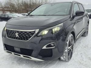 Melns Peugeot 5008 2018 Viļņa, ar dzinēja tilpumu 1.56 L un nobraukumu 218 tūkst. km par 12800 €, foto  vietnē AUTOMOTO.COM.LV