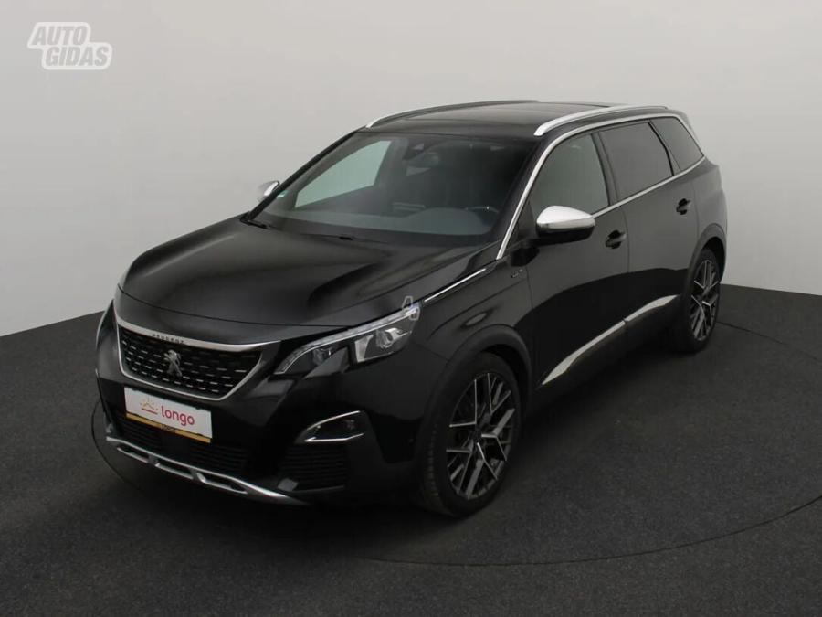 Black Peugeot 5008 2018 in Vilnius, with an engine capacity of 2.00 L and mileage of 279 thousand km for 14399 €, photo 1 on AUTOMOTO.COM.LV