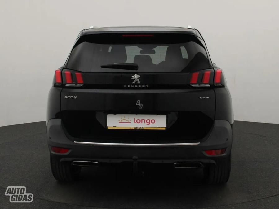 Black Peugeot 5008 2018 in Vilnius, with an engine capacity of 2.00 L and mileage of 279 thousand km for 14399 €, photo 6 on AUTOMOTO.COM.LV