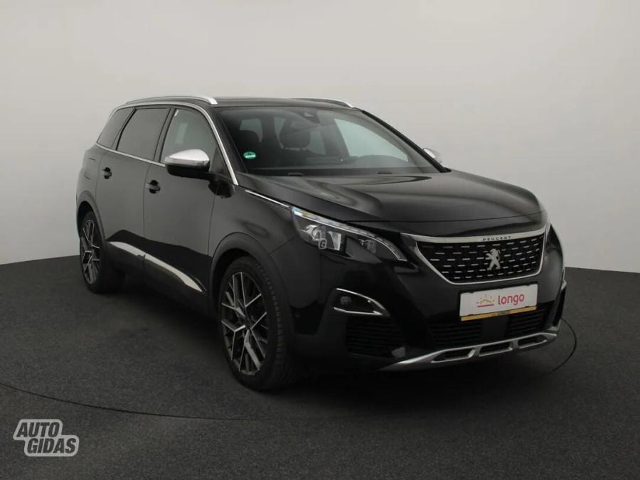 Black Peugeot 5008 2018 in Vilnius, with an engine capacity of 2.00 L and mileage of 279 thousand km for 14399 €, photo 11 on AUTOMOTO.COM.LV