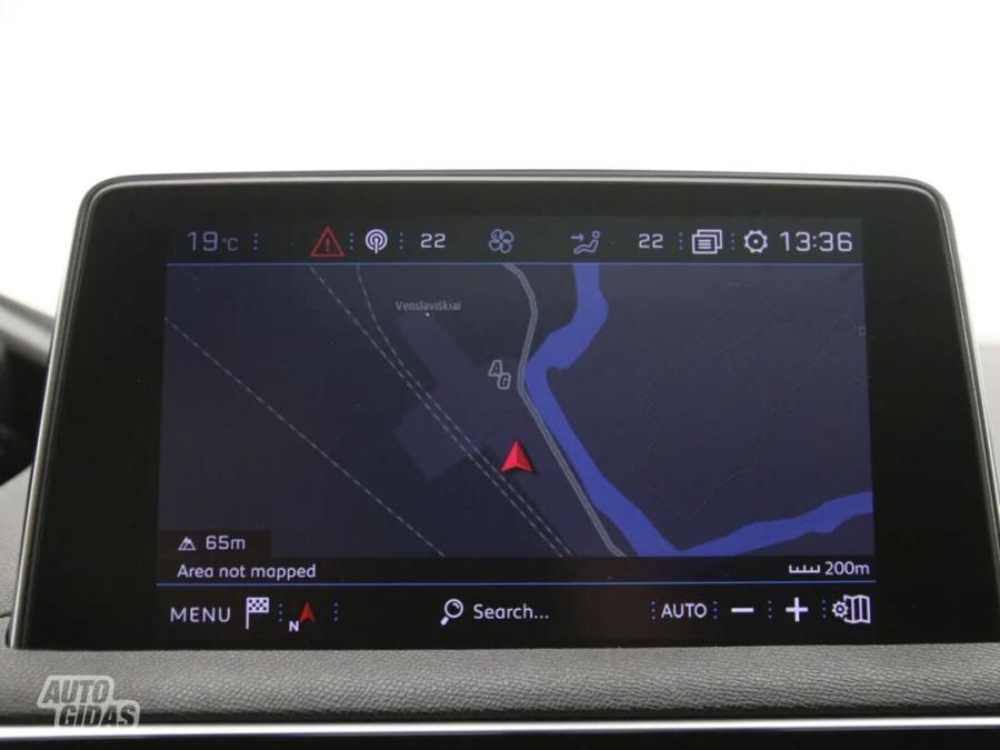 Black Peugeot 5008 2018 in Vilnius, with an engine capacity of 2.00 L and mileage of 279 thousand km for 14399 €, photo 25 on AUTOMOTO.COM.LV