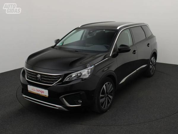 Melns Peugeot 5008 2018 Viļņa, ar dzinēja tilpumu 1.60 L un nobraukumu 235 tūkst. km par 12399 €, foto  vietnē AUTOMOTO.COM.LV