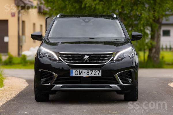 Melns Peugeot 5008 2018 Jelgava, ar dzinēja tilpumu 1.20 L un nobraukumu 125 tūkst. km par 10750 €, foto 2 vietnē AUTOMOTO.COM.LV
