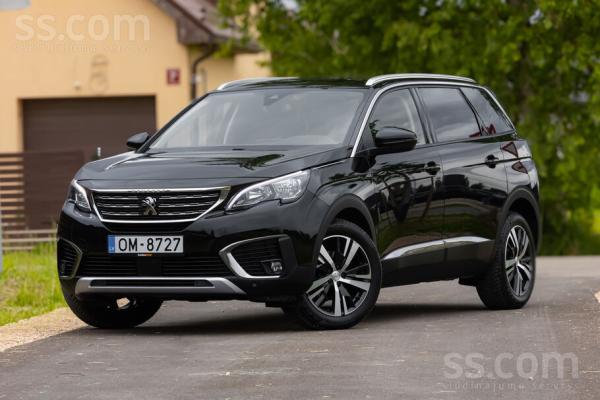 Melns Peugeot 5008 2018 Jelgava, ar dzinēja tilpumu 1.20 L un nobraukumu 125 tūkst. km par 10750 €, foto 3 vietnē AUTOMOTO.COM.LV