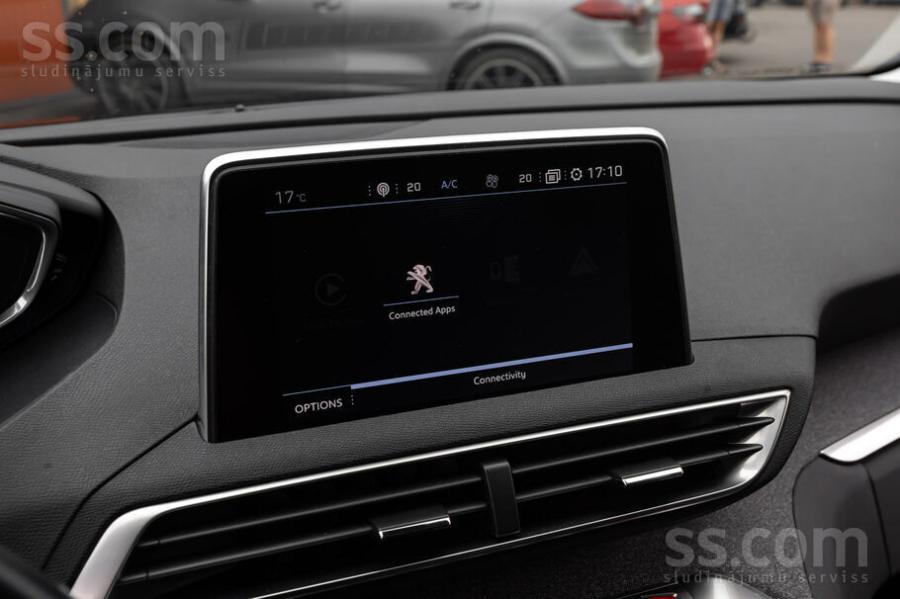 Black Peugeot 5008 2018 in Jelgava, with an engine capacity of 1.20 L and mileage of 125 thousand km for 10750 €, photo 25 on AUTOMOTO.COM.LV