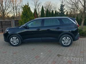 Black Peugeot 5008 2018 in Riga, with an engine capacity of 1.50 L and mileage of 123 thousand km for 12100 €, photo 9 on AUTOMOTO.COM.LV