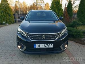 Black Peugeot 5008 2018 in Riga, with an engine capacity of 1.50 L and mileage of 123 thousand km for 12100 €, photo 12 on AUTOMOTO.COM.LV