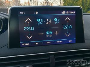 Black Peugeot 5008 2018 in Riga, with an engine capacity of 1.50 L and mileage of 123 thousand km for 12100 €, photo 24 on AUTOMOTO.COM.LV