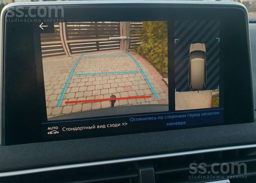 Black Peugeot 5008 2018 in Riga, with an engine capacity of 1.50 L and mileage of 123 thousand km for 12100 €, photo 34 on AUTOMOTO.COM.LV