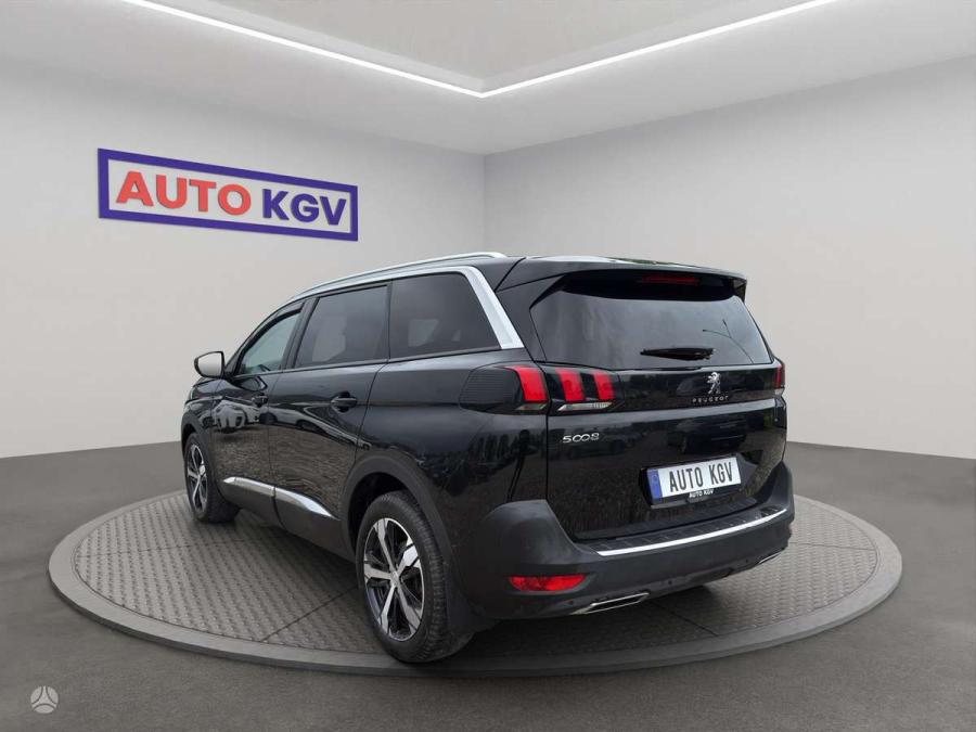Melns Peugeot 5008 2018 Kauņa, ar dzinēja tilpumu 1.20 L un nobraukumu 235 tūkst. km par 12499 €, foto 4 vietnē AUTOMOTO.COM.LV