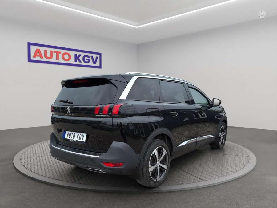 Melns Peugeot 5008 2018 Kauņa, ar dzinēja tilpumu 1.20 L un nobraukumu 235 tūkst. km par 12499 €, foto 6 vietnē AUTOMOTO.COM.LV