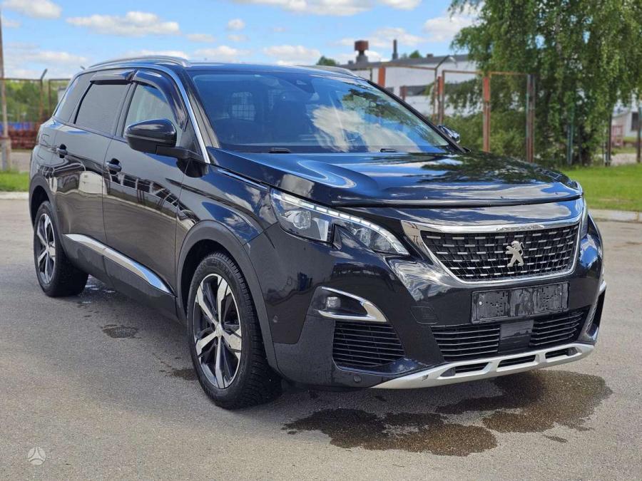 Черный Пежо 5008 2018 в Рокишкис, объемом двигателя 1.60 л и пробегом 159 тыс. км за 7750 €, фото 5 на AUTOMOTO.COM.LV