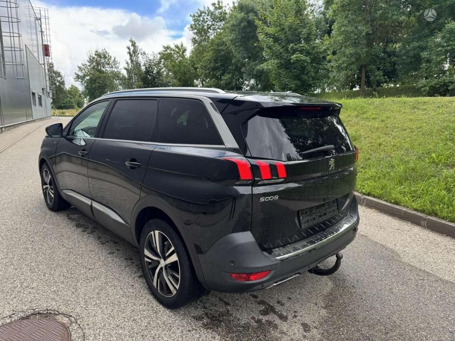 Melns Peugeot 5008 2018 Alīta, ar dzinēja tilpumu 1.50 L un nobraukumu 268 tūkst. km par 10600 €, foto 4 vietnē AUTOMOTO.COM.LV