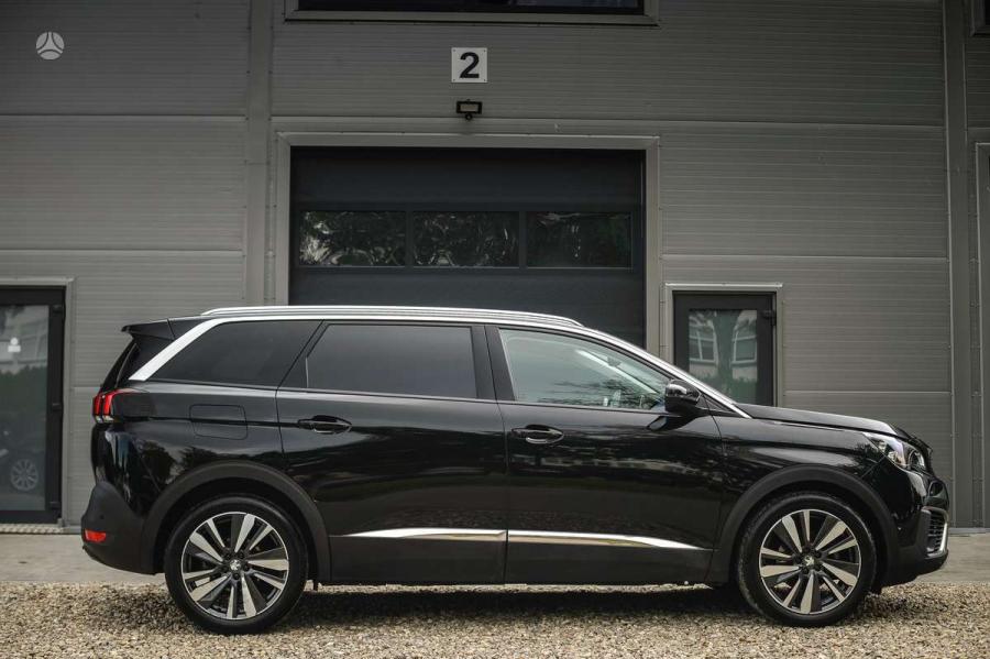 Melns Peugeot 5008 2018 Kauņa, ar dzinēja tilpumu 1.60 L un nobraukumu 140 tūkst. km par 13700 €, foto 7 vietnē AUTOMOTO.COM.LV